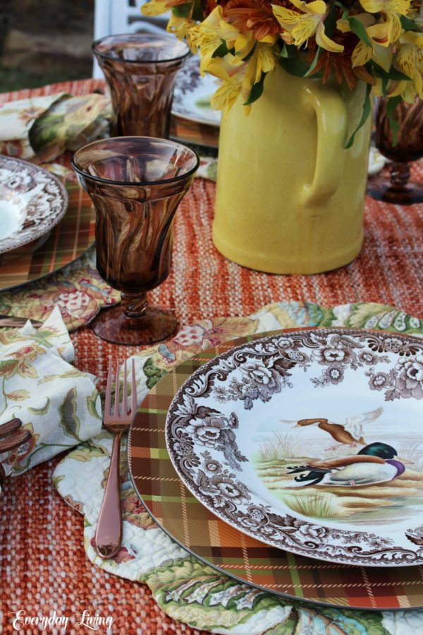 The Colors Of Autumn: Fall Tablescape