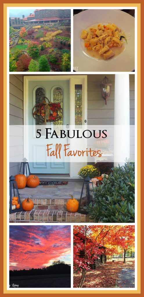 5 Fabulous Fall Favorites