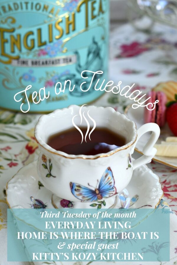 Early Evening Tea In The Cottage Garden