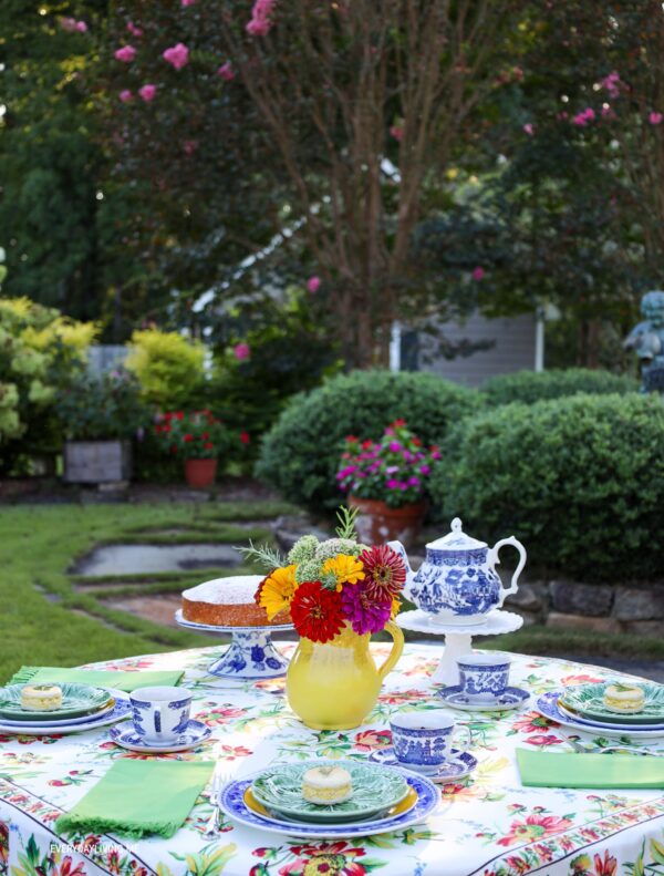 A Late Summer Tea In The Garden