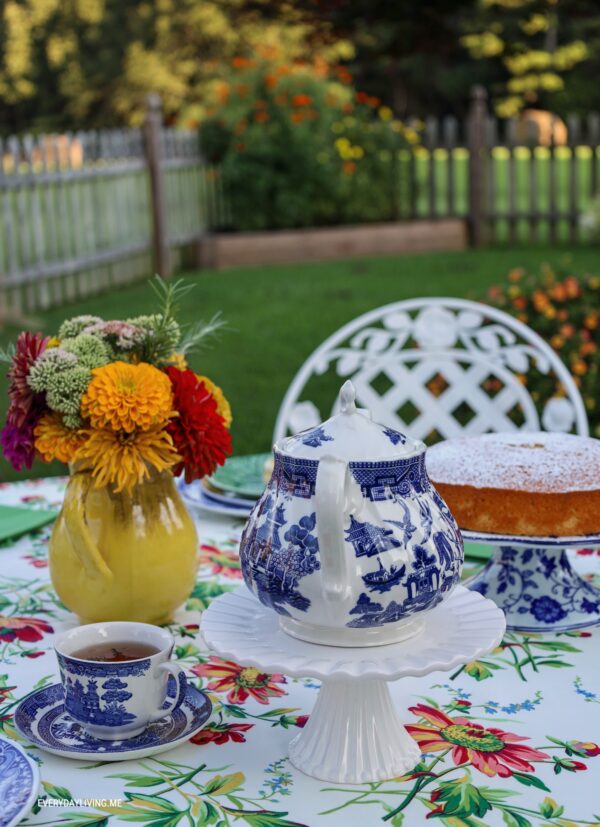 A Late Summer Tea In The Garden