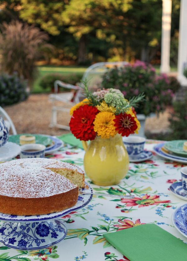 A Late Summer Tea In The Garden